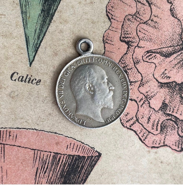 Victorian Little Riding Hood Love Token Charm - Etsy
