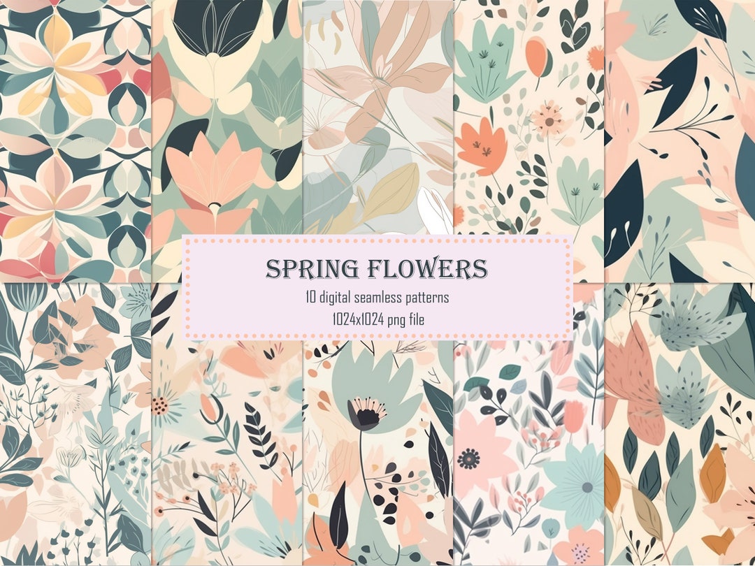 Flower Patterns - Etsy