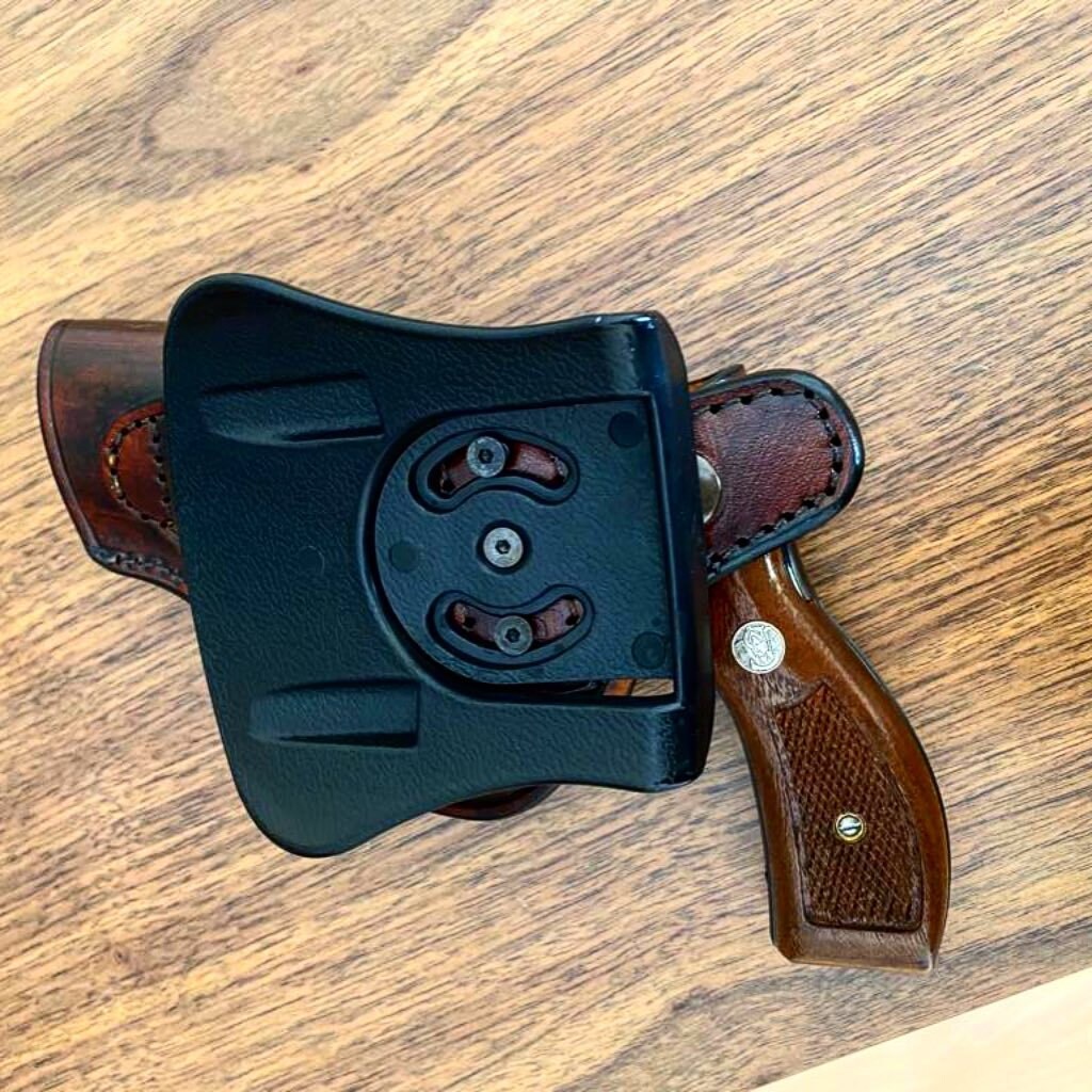 Leather Paddle Holster Fits Taurus Model 692 Holster, Handcrafted ...
