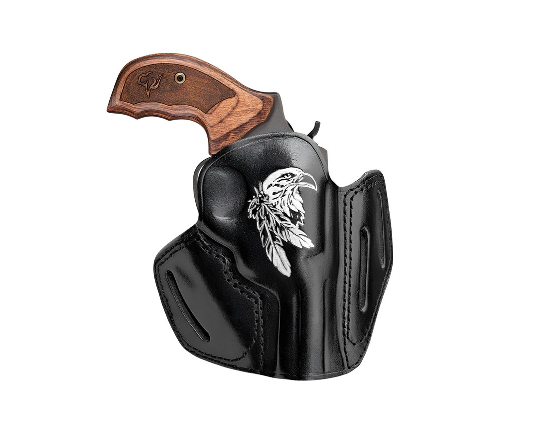 Colt Revolver Holster, Leather Fast Draw Holster Fits Colt Python-colt ...