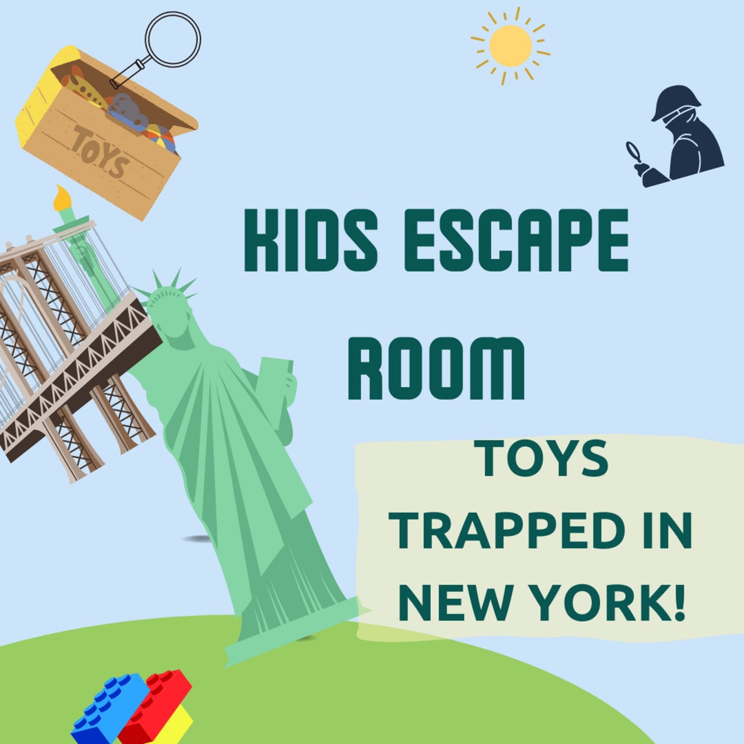 Kids Escape Room! Print & Play! Kids Activity! Fun Activity - Printable ...