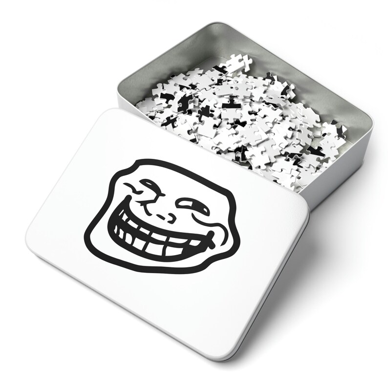Troll Face Puzzle - Etsy