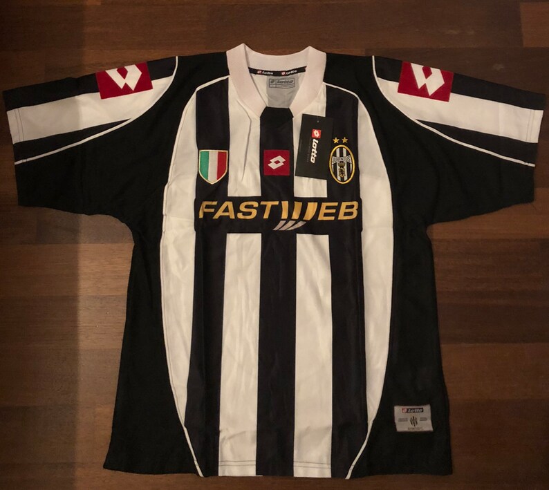 Juventus 2002/2003 Home Retro Soccer Jersey L Size - Etsy