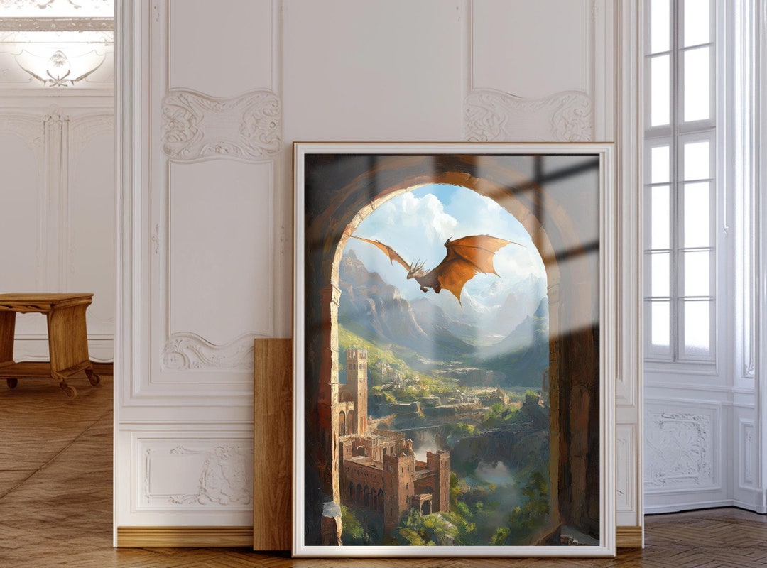 Fourth Wing ACOTAR Print, Navarre, Basgiath War College, Dragons, Iron ...