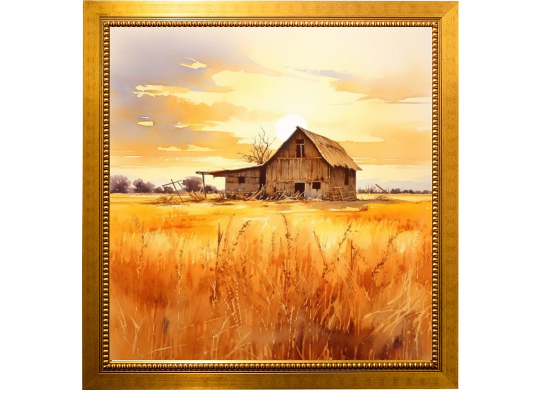 Pastoral Barn Wall Decor Set of Four Digital Downloads Thanksgiving ...