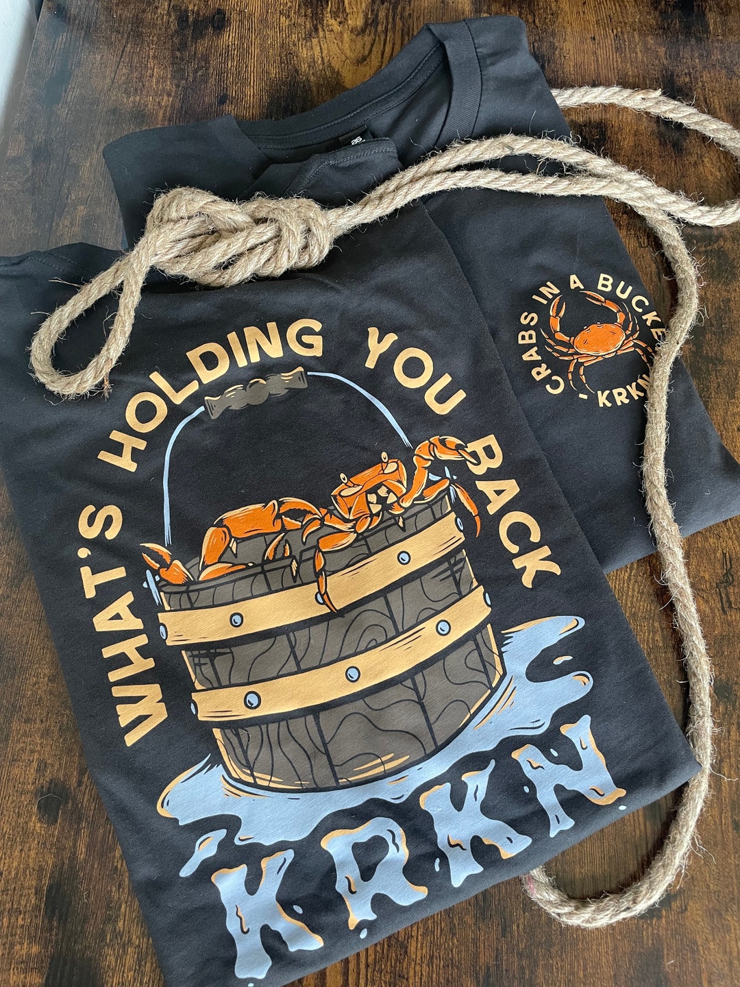 Crabs in a Bucket - Etsy