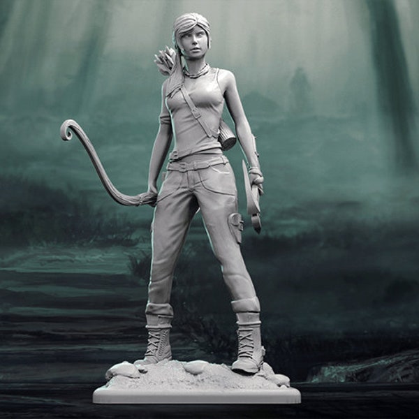 Lara Croft Stl Model - Etsy Canada