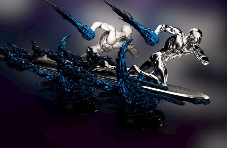 Silver Sulfer Marvel Fantastic Four 3D Model STL - Etsy