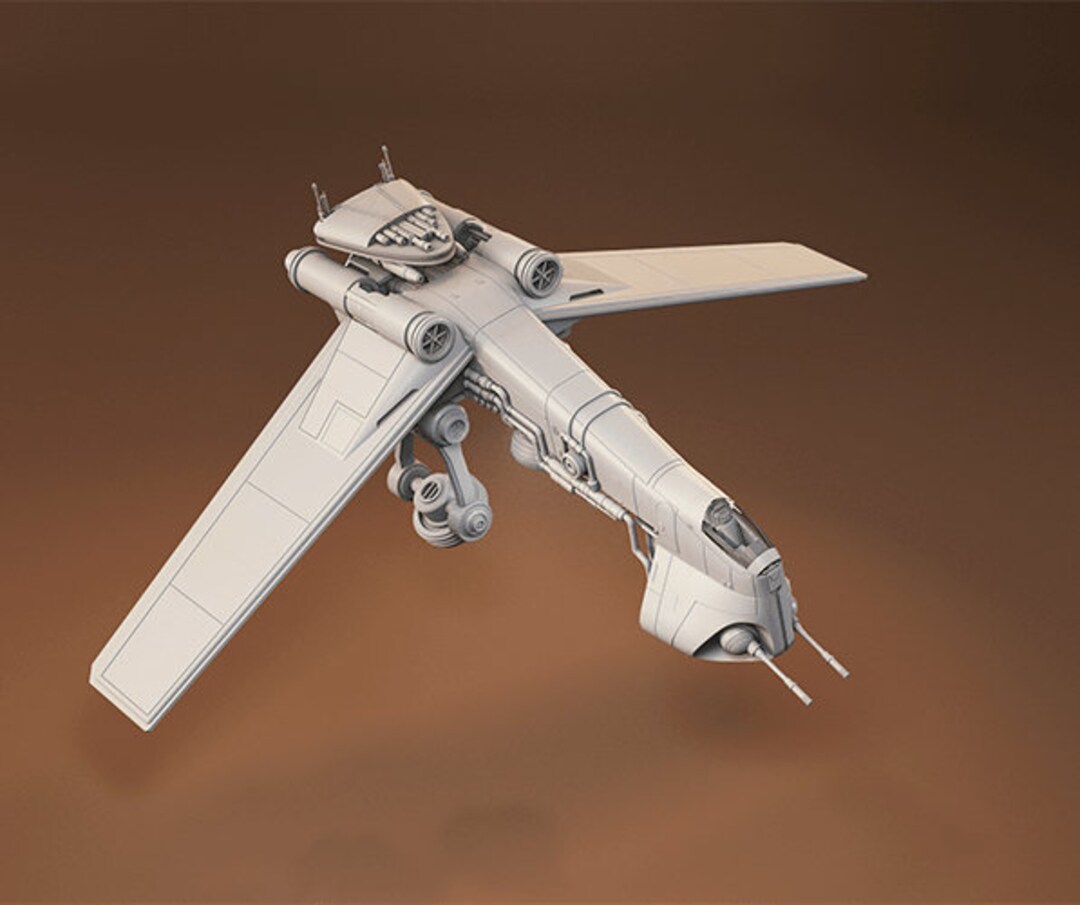 LAAT/c Gunship Star Wars 3D model STL Digital Download - Etsy Portugal
