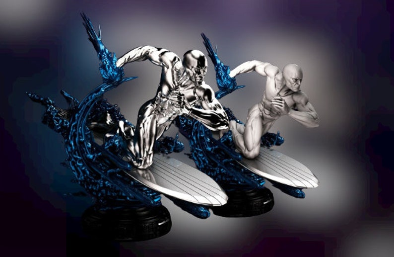 Silver Sulfer Marvel Fantastic Four 3D Model STL - Etsy