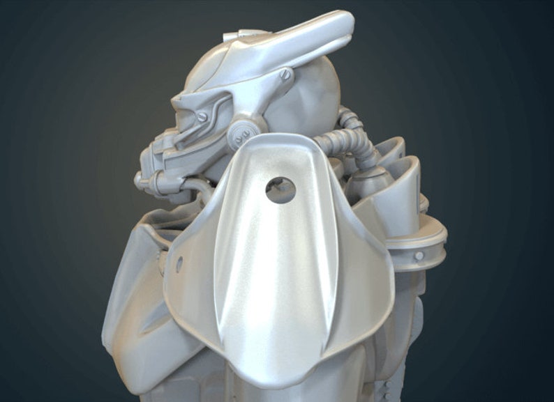 Enclave Power Armor Fallout 3D Model STL Digital - Etsy Australia