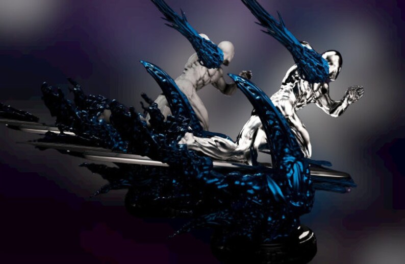Silver Sulfer Marvel Fantastic Four 3D Model STL - Etsy