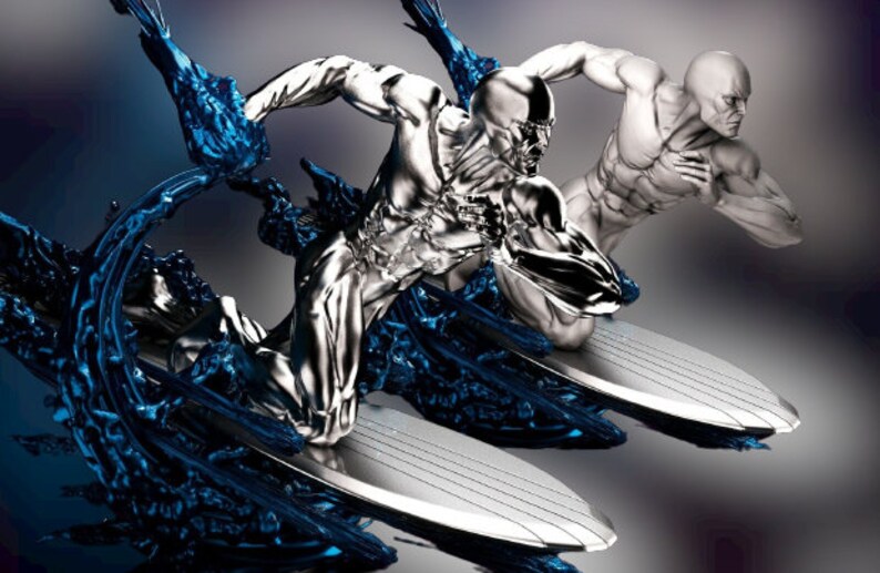 Silver Sulfer Marvel Fantastic Four 3D Model STL - Etsy