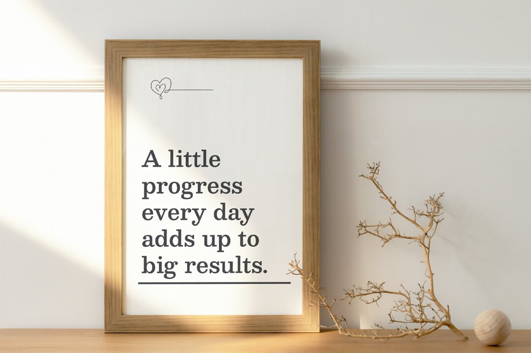 Motivational Quote Print, Positive Office Wall Art (digital Download ...