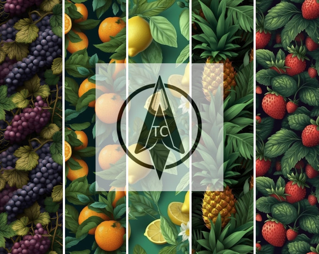 Seamless Patterns Fruit Seamless Patterns Repeat Fruit - Etsy