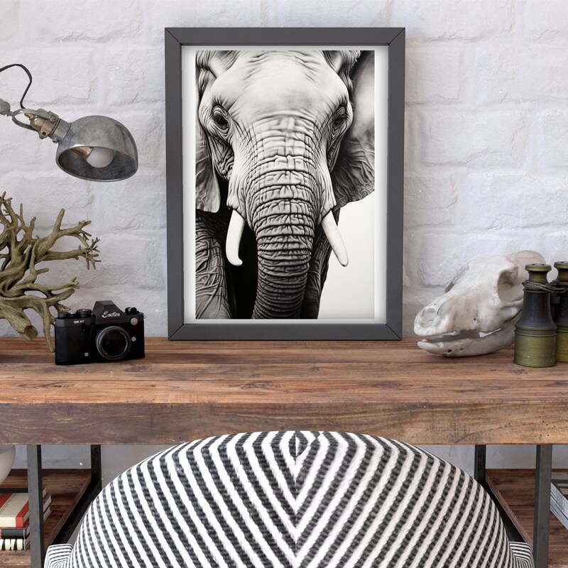 Elephant Prints - Etsy