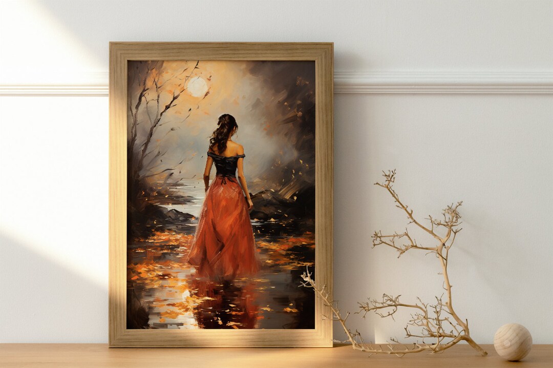 Impressionism Digital Print, Digital Print, Impressionist Painting ...
