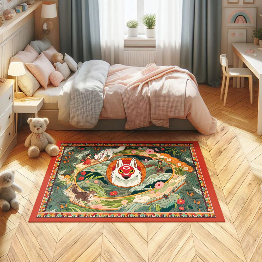 Mononoke Anime Rugs, Kids Rugs, Anime Rugs, Animation Rug, Designer ...