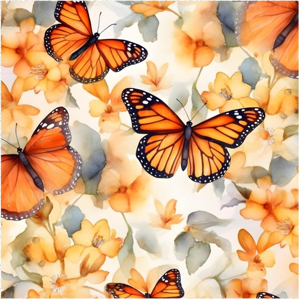 Monarch Butterfly Pattern - Etsy
