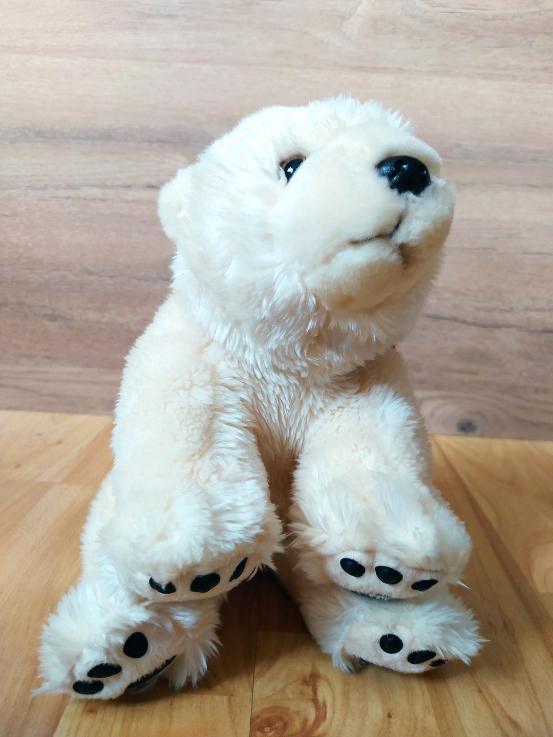 Keel Toys Cream Polar Bear 9 Soft Plush Toy Pre-owned - Etsy