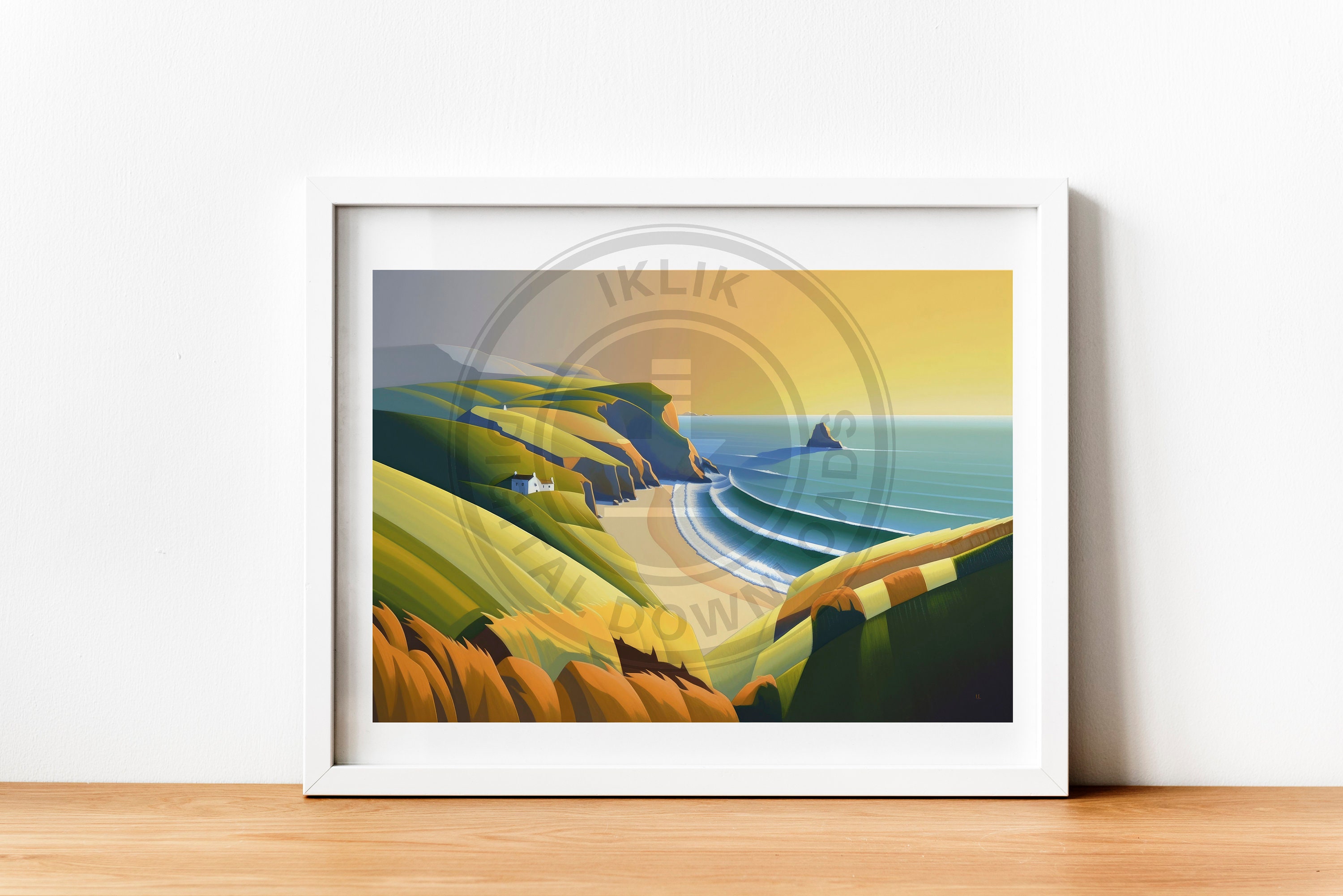 Cornish Coast & English Landscape Digital Prints - Modern Wall Art ...