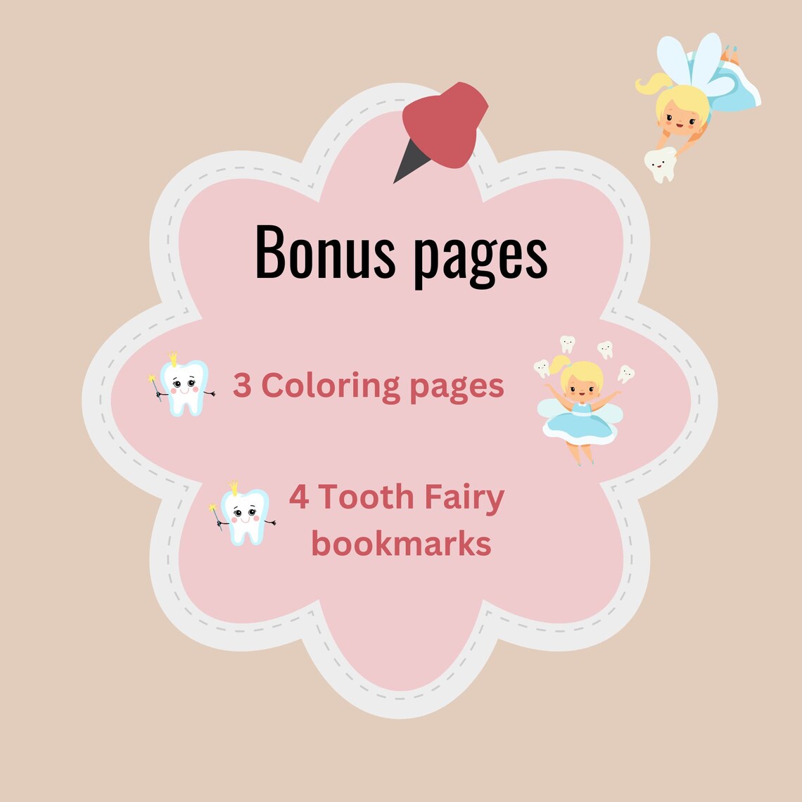 Tooth Fairy Bundle for Girls | Tooth Fairy Certificates | Letter From ...