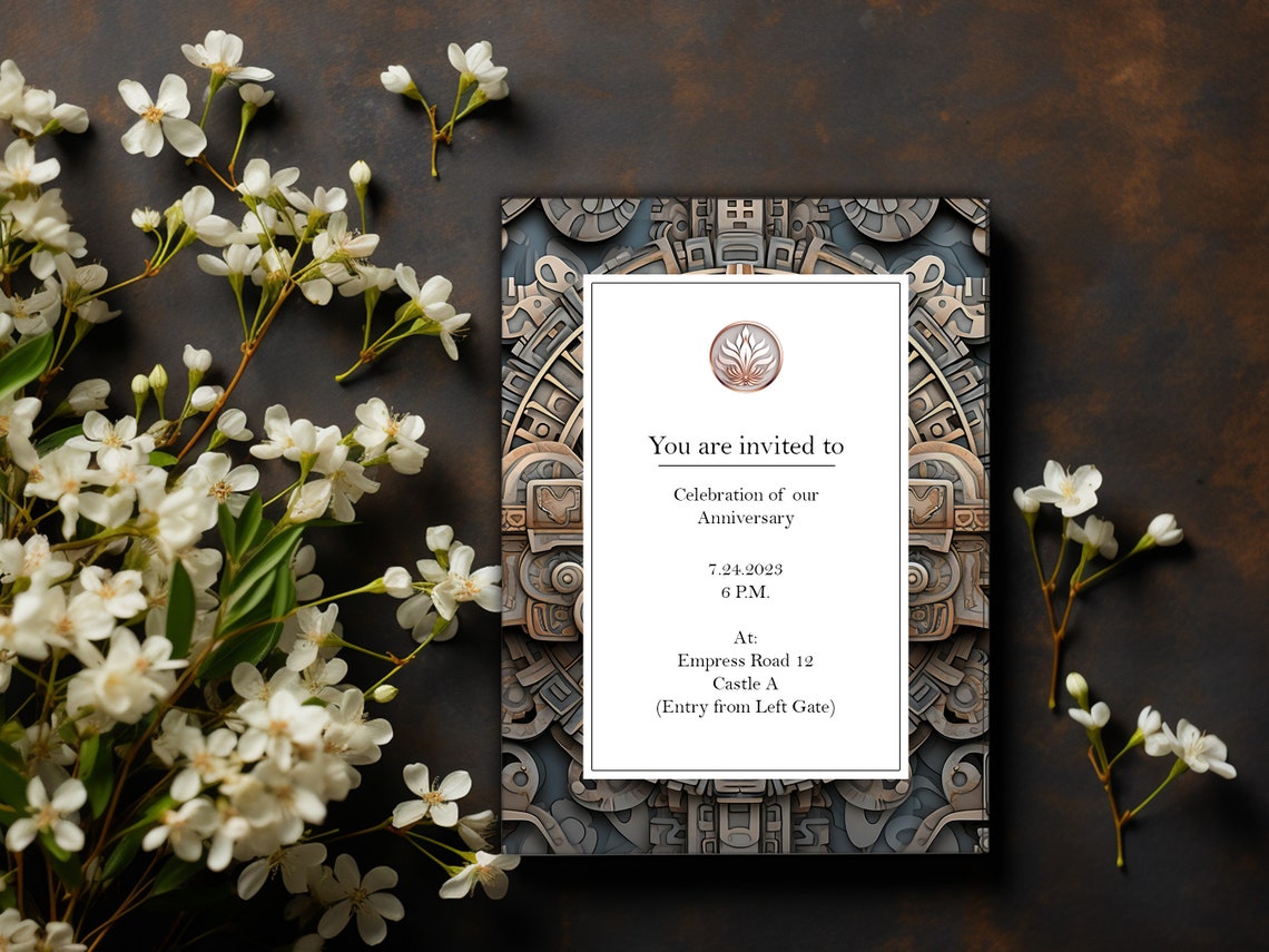 Ancient Aztec Murals Digital Paper Pack, Aztec Art Background, Mayan ...