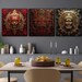 Gold Aztec Art Digital Paper Pack, 12x12 Inch, Ancient Motifs, Mayan ...