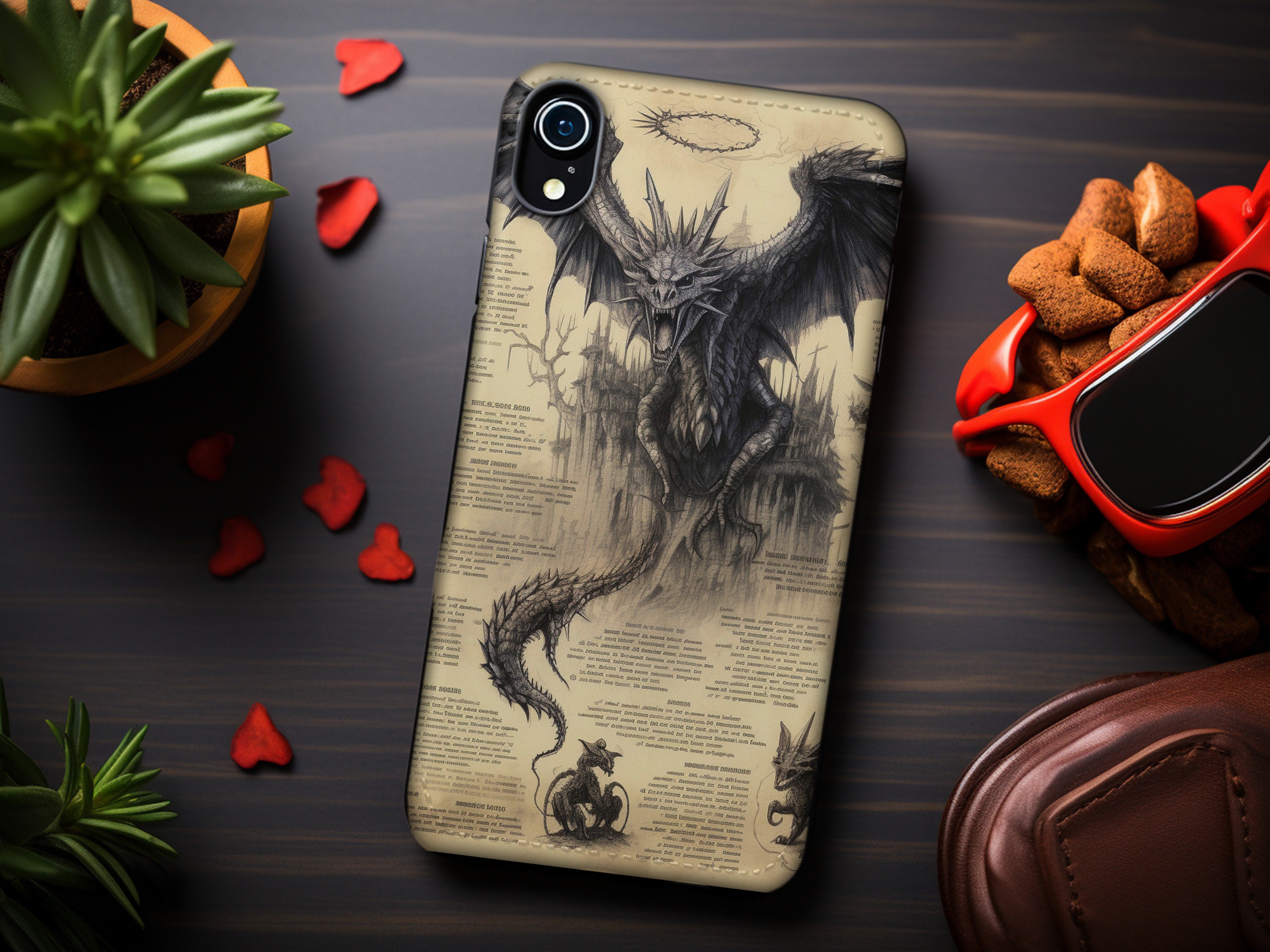 Fantastic Beasts Bestiary Pages Digital Paper Pack, Mythical Creature ...