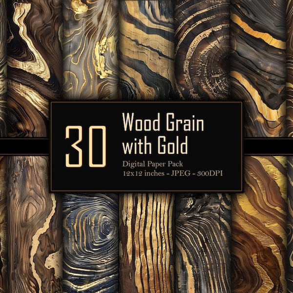 Wood Grain Print - Etsy