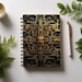 Gold Aztec Art Digital Paper Pack, 12x12 Inch, Ancient Motifs, Mayan ...
