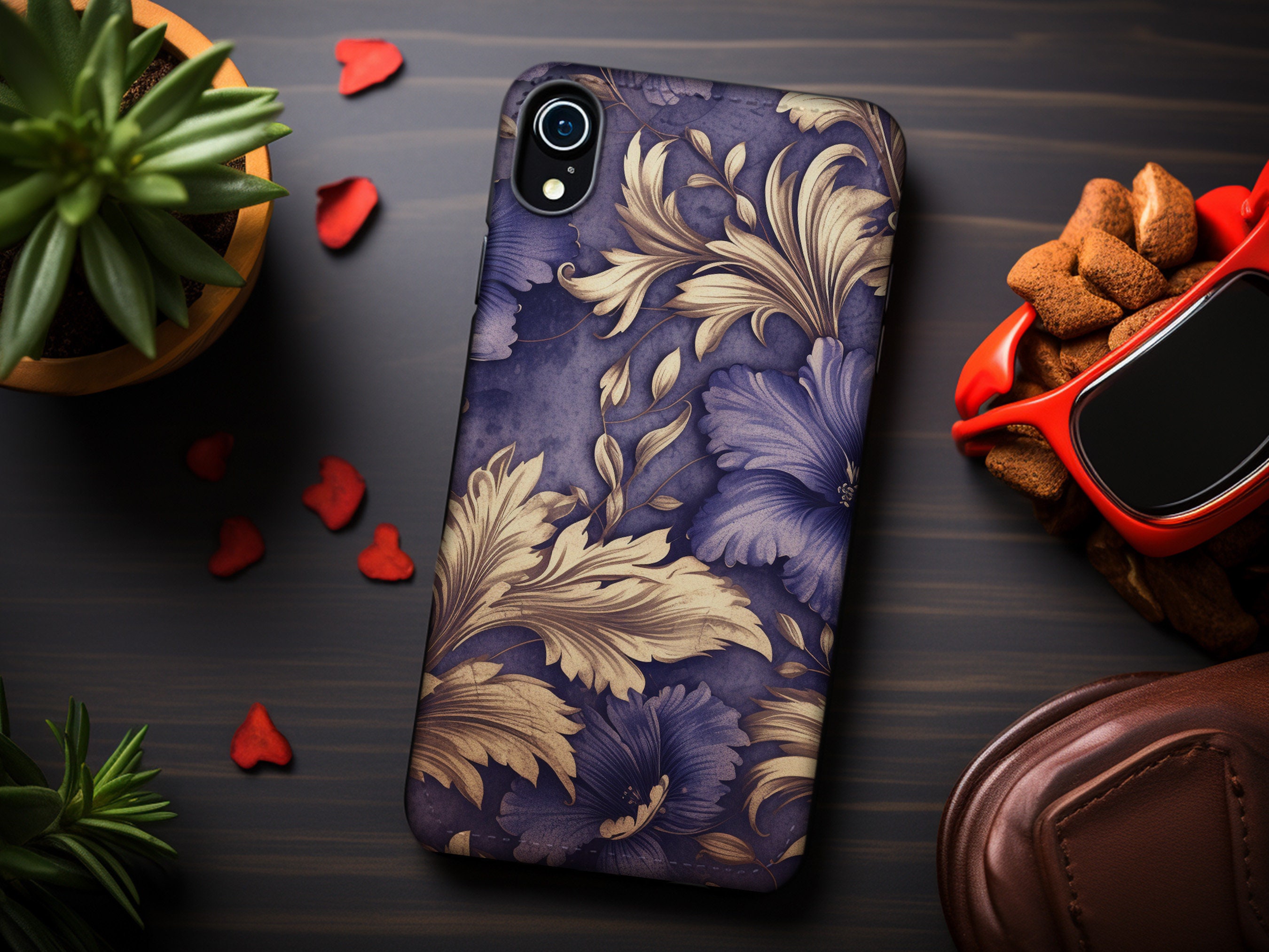 Gilded Royal Floral Patterns Digital Paper Pack, Luxurious Floral ...