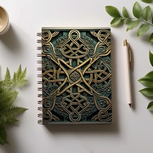 Celtic Knots and Designs Digital Paper Pack, Celtic Art, Commercial Use ...