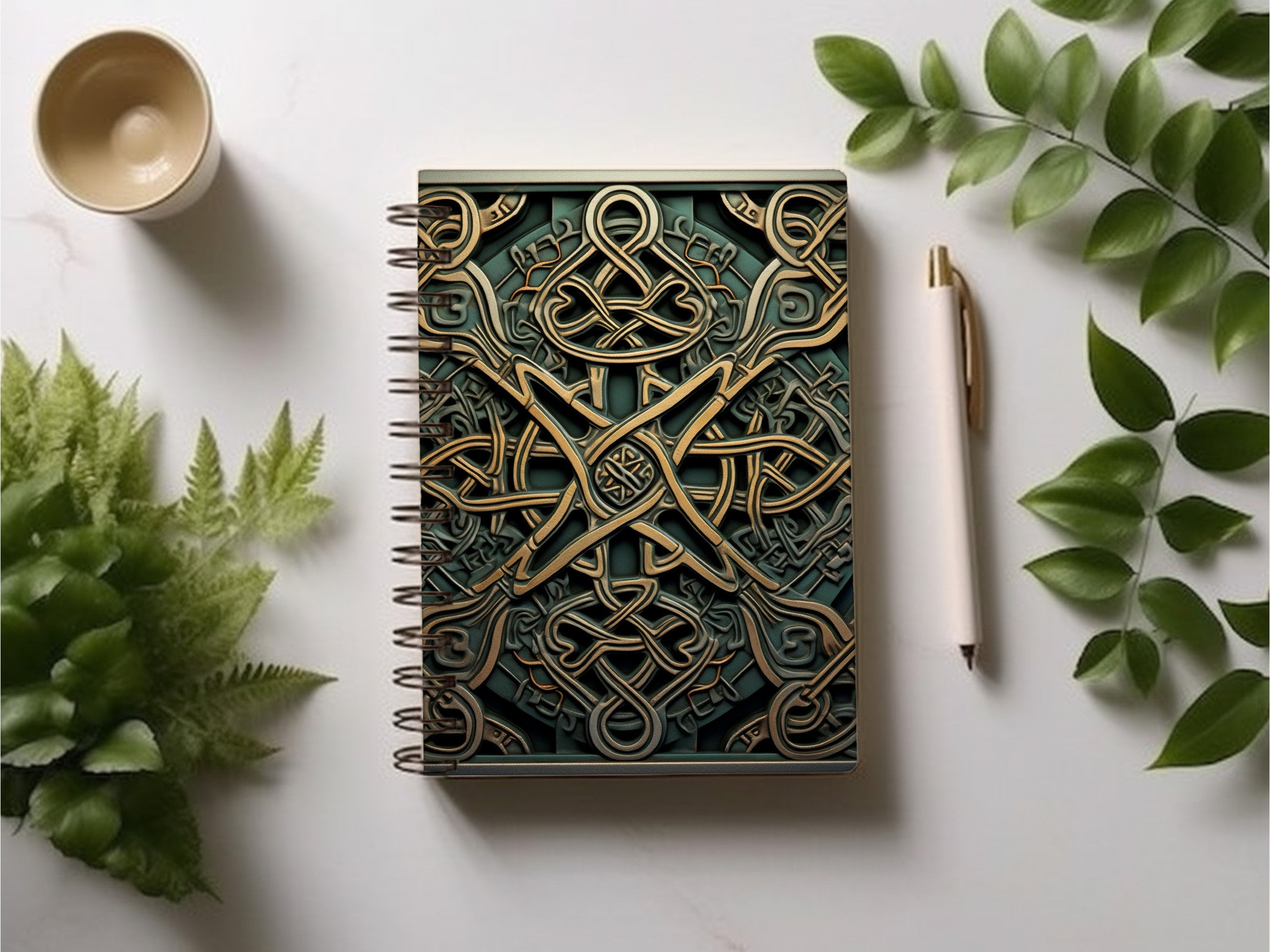 Celtic Knots and Designs Digital Paper Pack, Celtic Art, Commercial Use ...