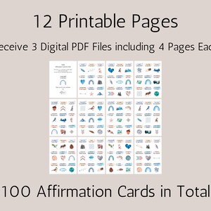 100 Printable Affirmation Cards for Kids Kids Lunchbox Notes ...