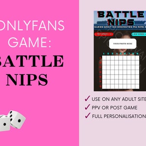 Battlenips PERSONALISED Onlyfans Fansly Adult Creator - Etsy