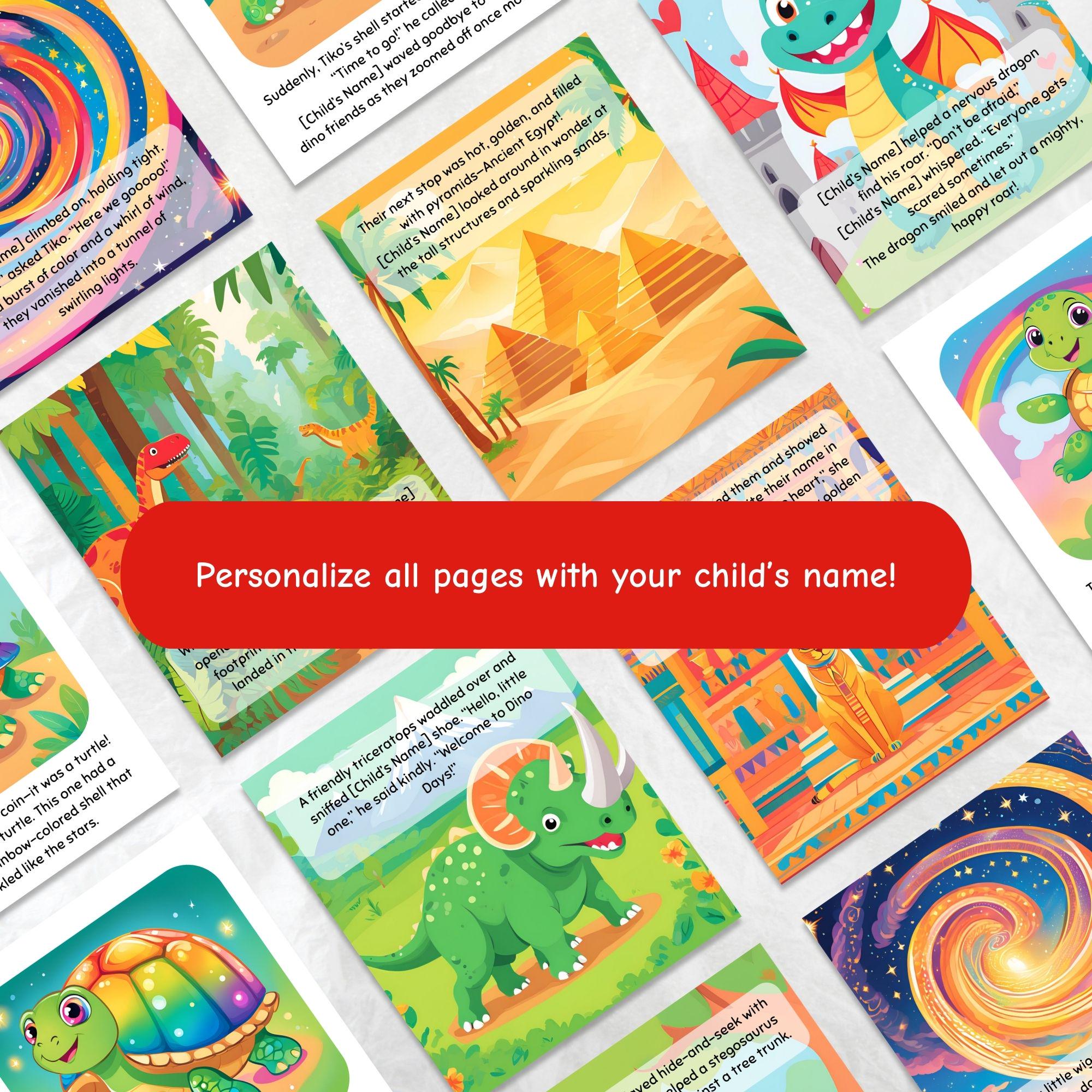 Personalized Kids Storybook Template – Editable Children’s Book ...