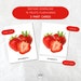 Fruits Flashcards: Montessori Learning Cards (digital Download) - Etsy