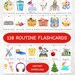Montessori Daily Routine Cards: Kids Schedule Flashcards (PDF Download ...