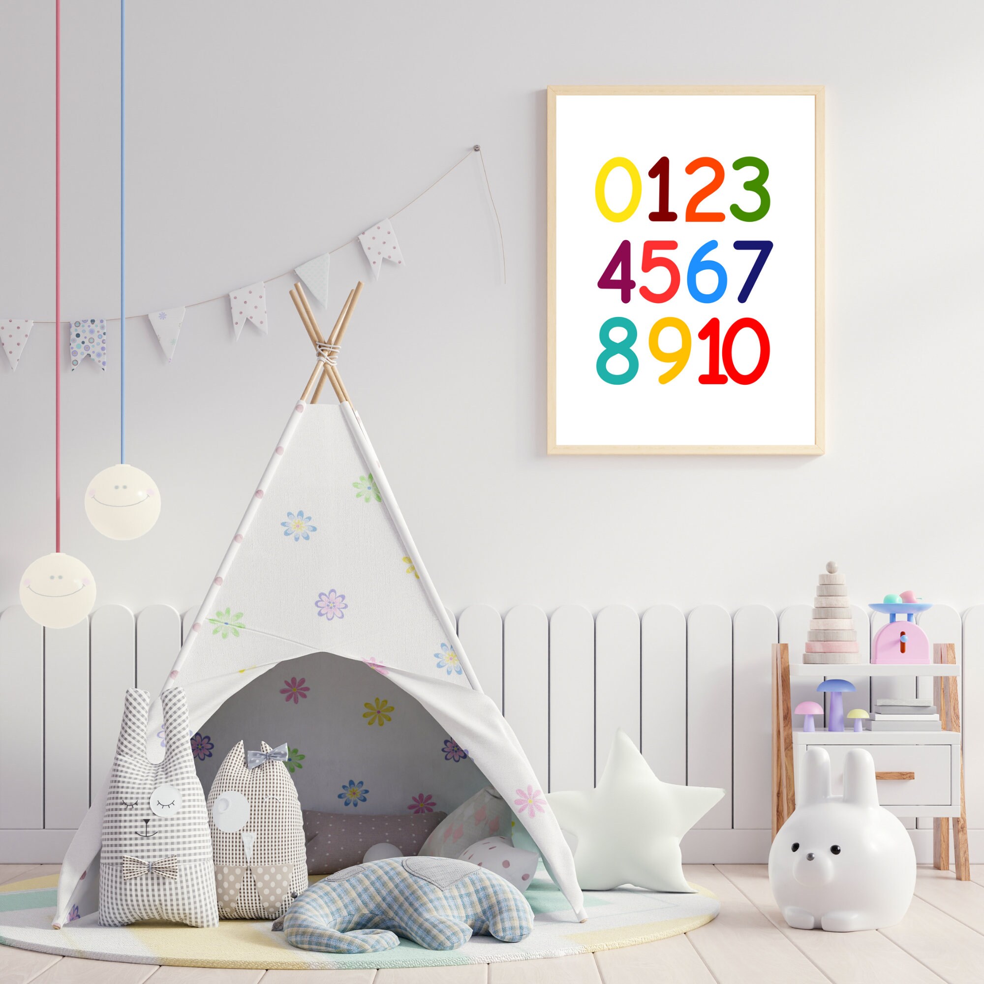 Numbers Educational Poster, Educational Posters, Classroom Posters ...