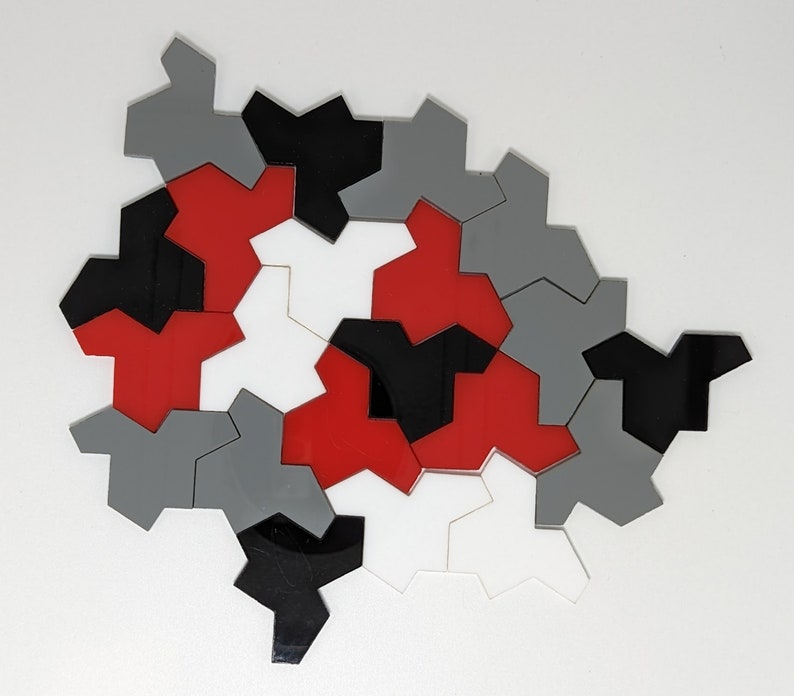 25 Laser Cut Acrylic Aperiodic Einstein Tiles - Etsy