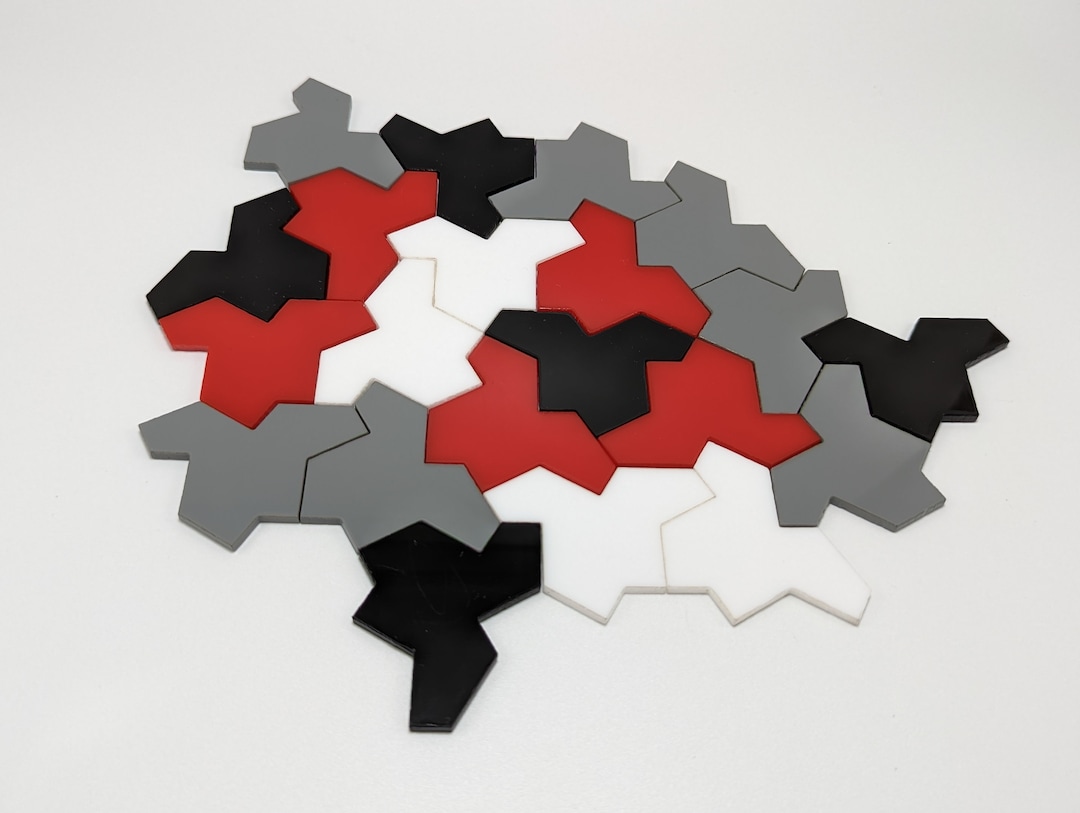 25 Laser Cut Acrylic Aperiodic Einstein Tiles - Etsy