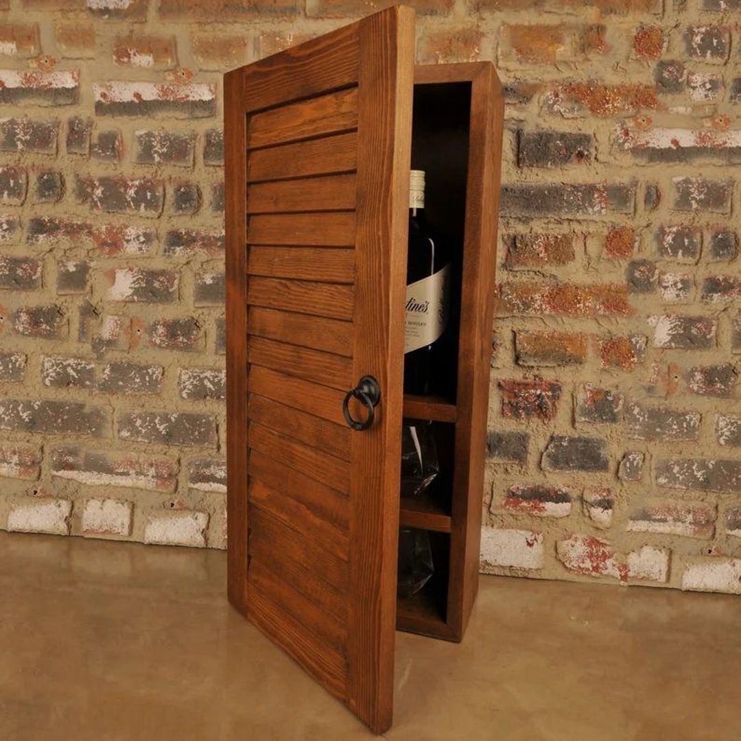 Bar Cabinet, Handmade Wooden Cabinet, Bar Cabinet, Authentic Barrel ...