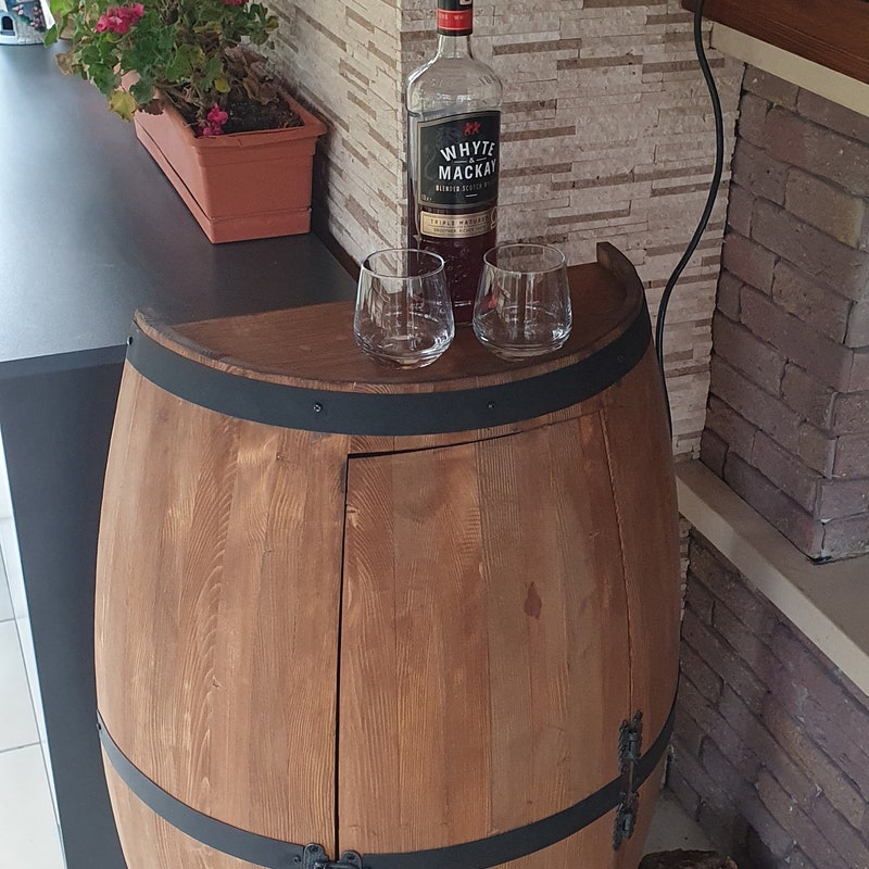 Whiskey Barrel Bar - Etsy
