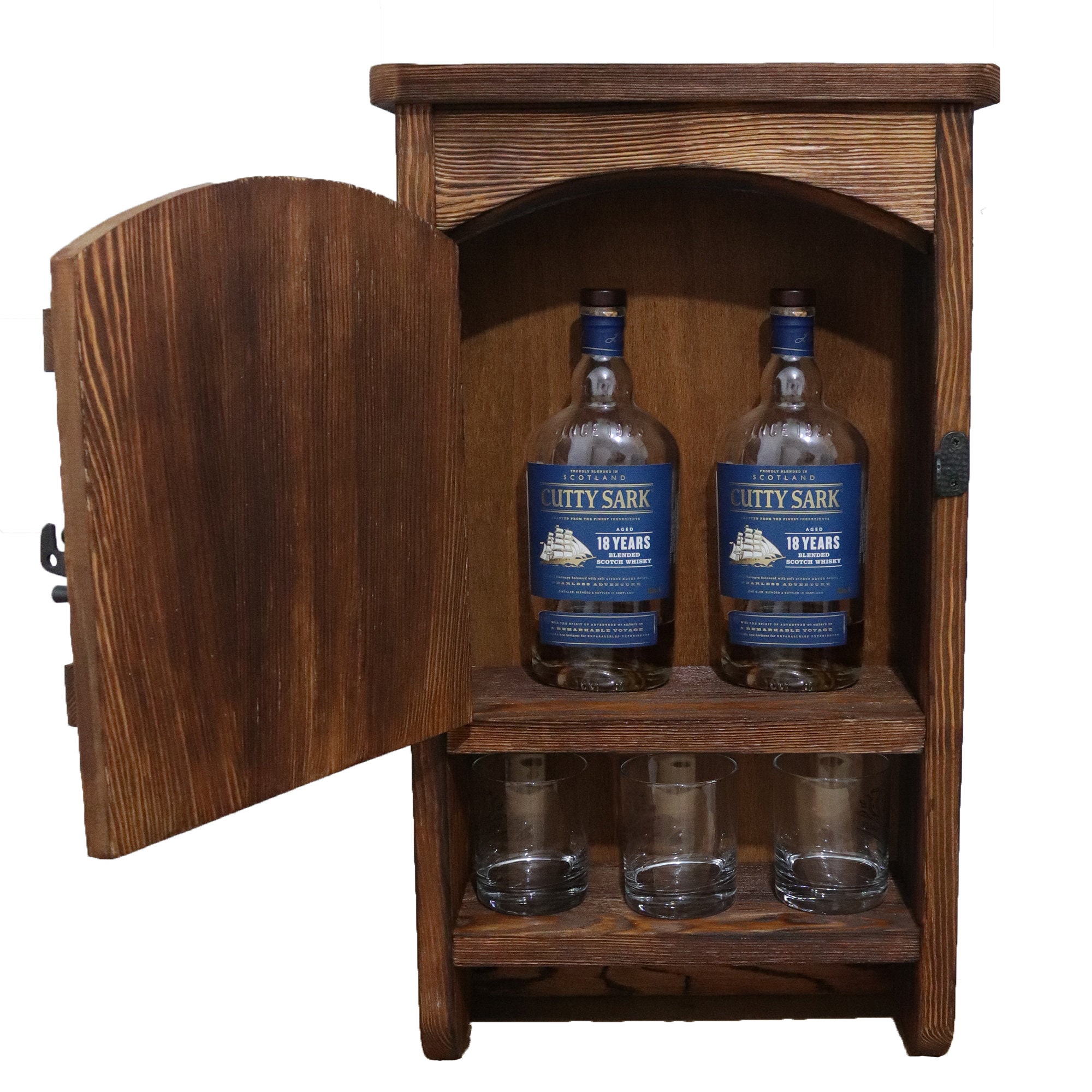 65 Cm Wood Alcohol Cabinet, Vintage Cabinet, Wall Hanging Cabinet ...