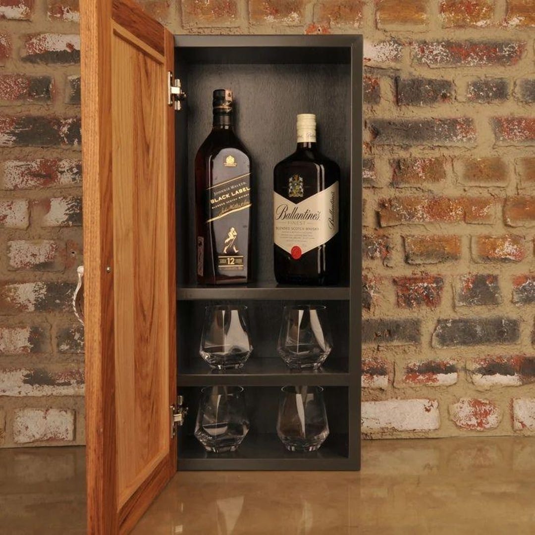 Bar Cabinet, Handmade Wooden Cabinet, Bar Cabinet, Authentic Barrel ...