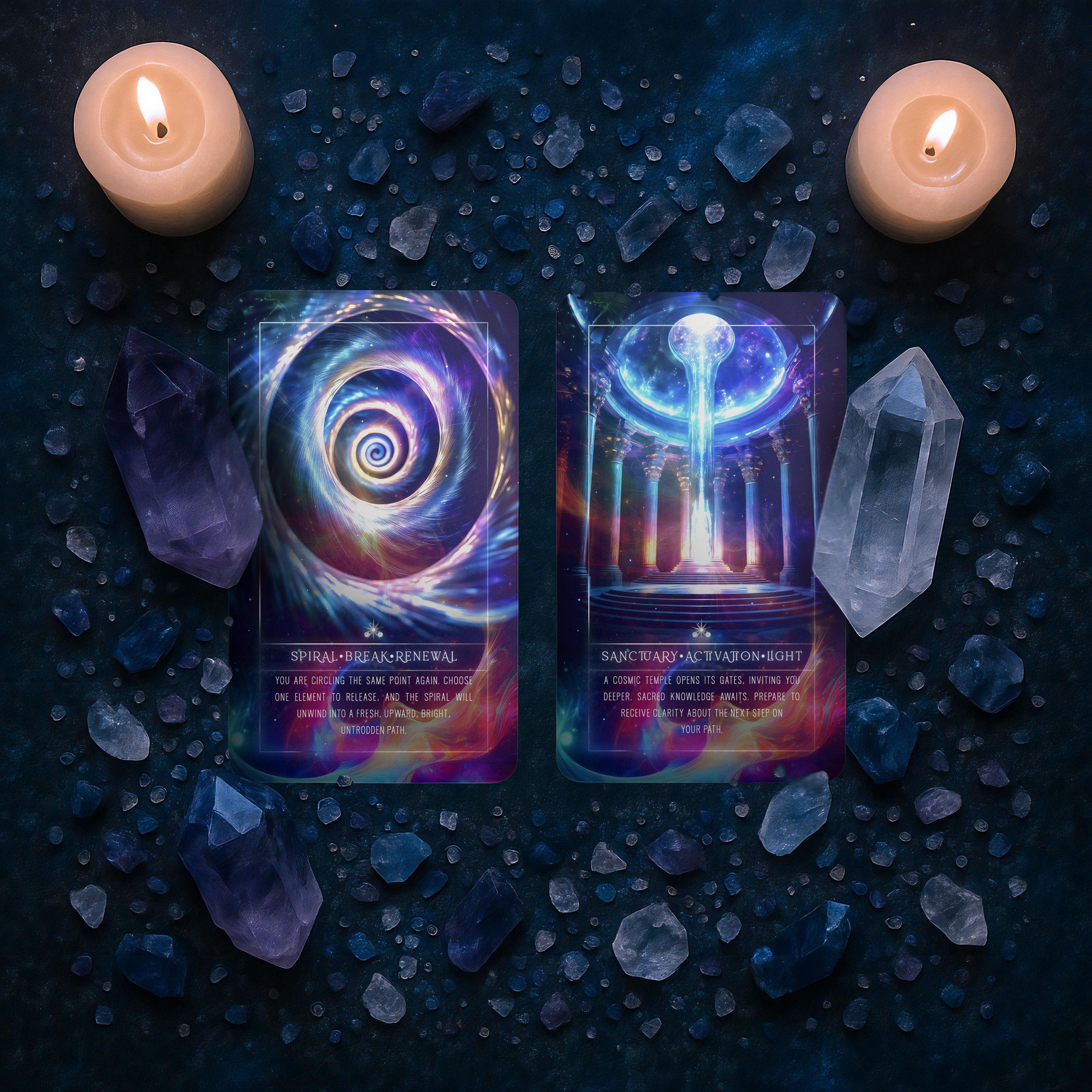 Cosmic Echo ORACLE DECK – Starseed Oracle, Star Ancestors, Spiritual ...