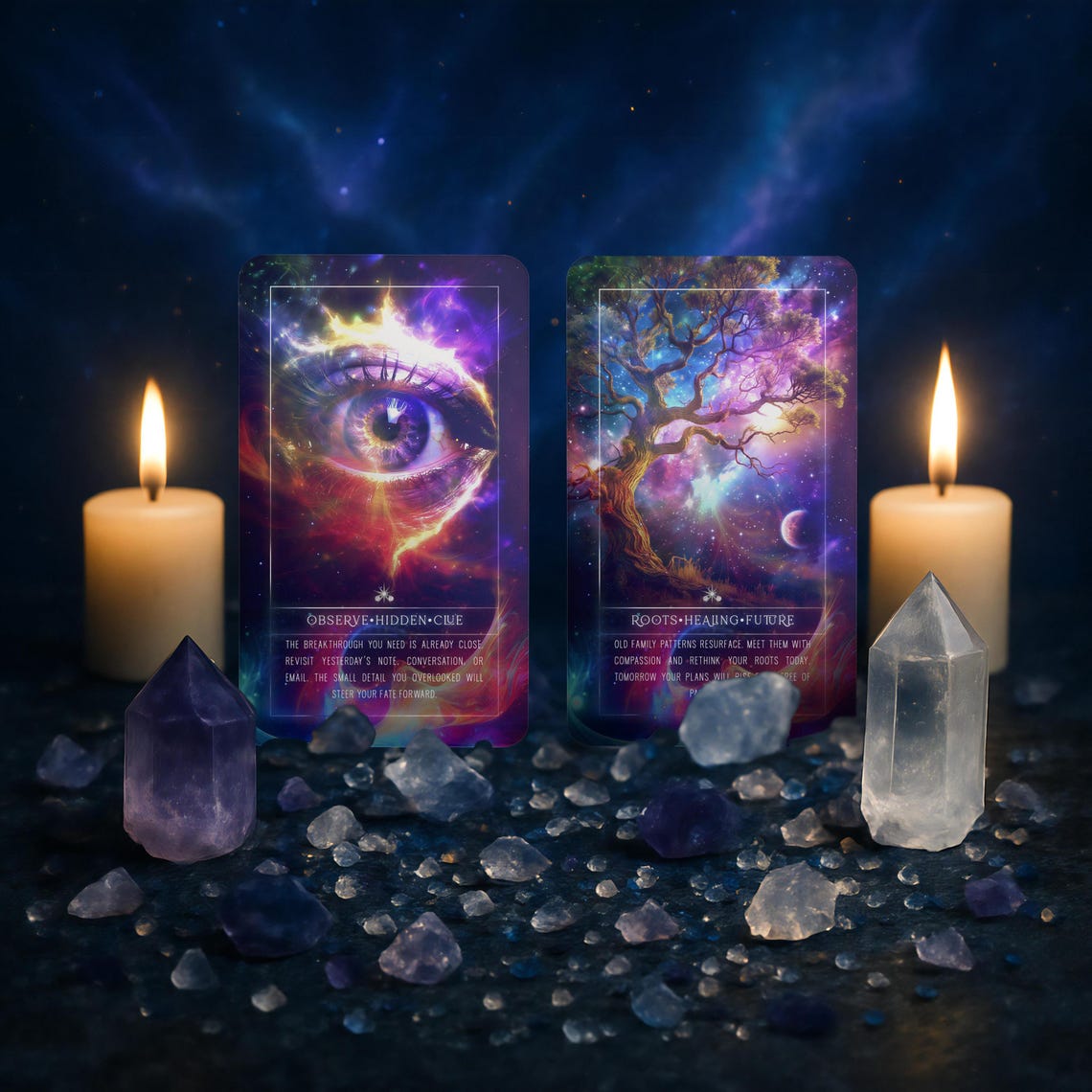 Cosmic Echo ORACLE DECK – Starseed Oracle, Star Ancestors, Spiritual ...
