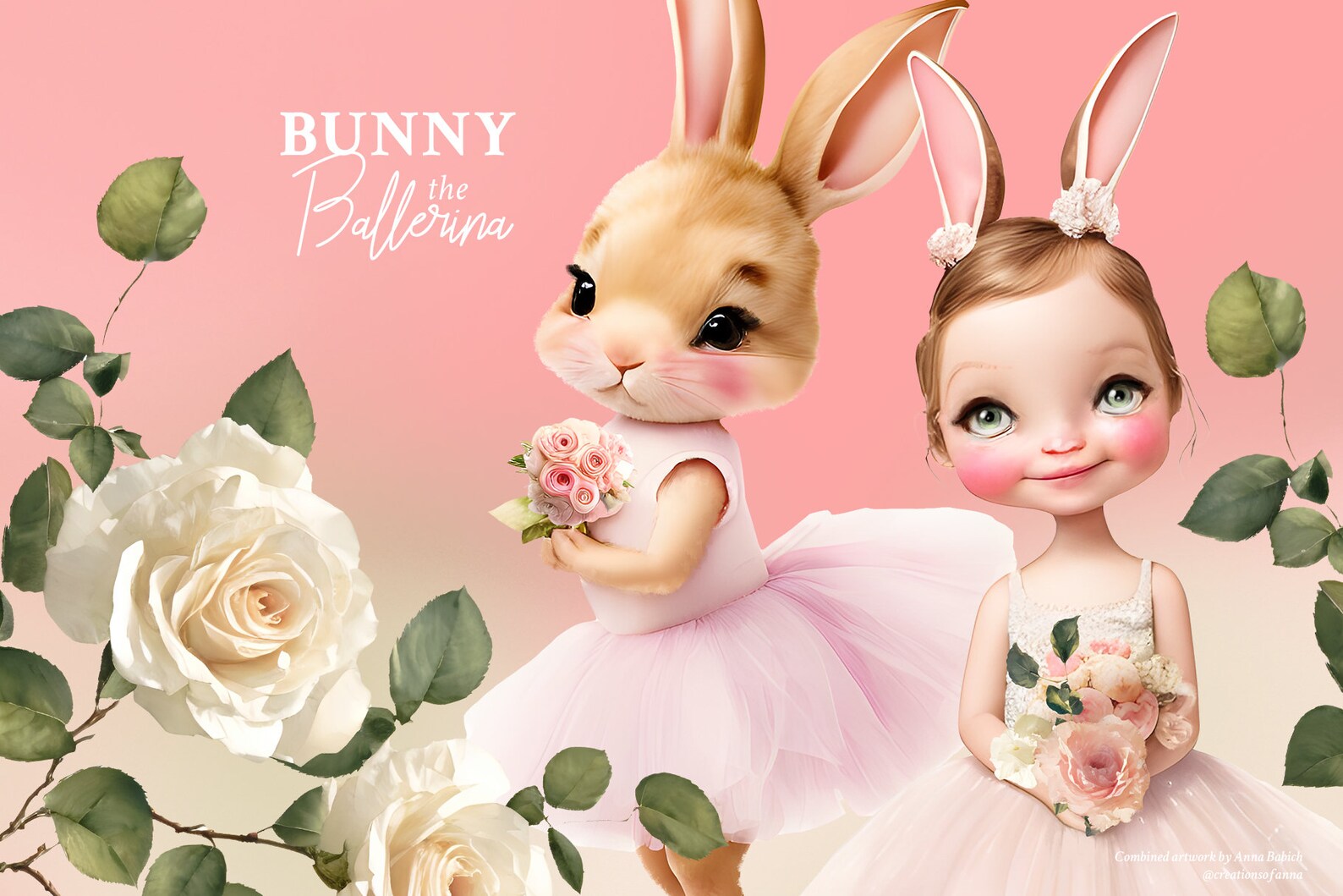 Bunny the Ballerina Ballerina Bunny Rabbit Ballet Cute - Etsy