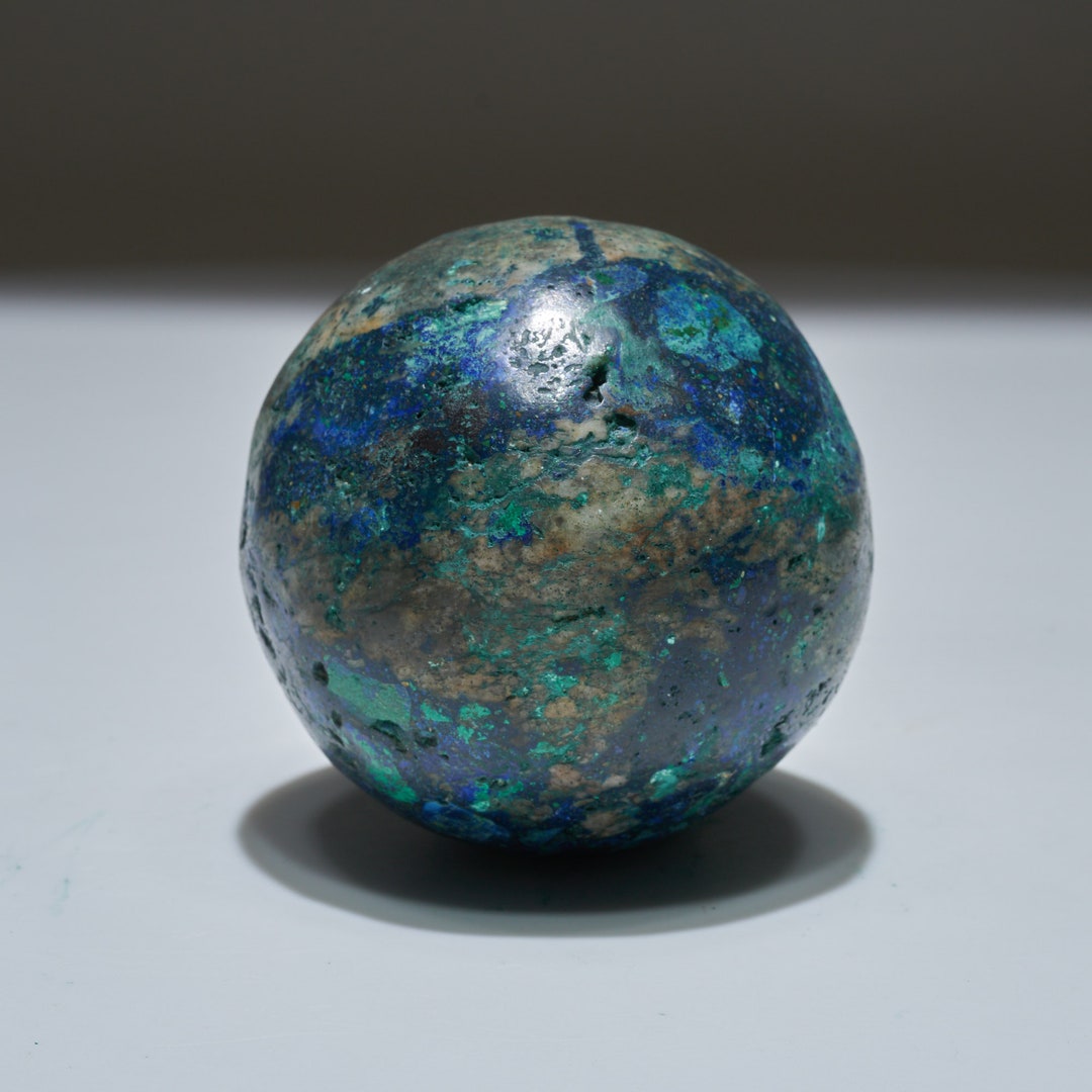 0.55 LB Azurite Sphere - Etsy